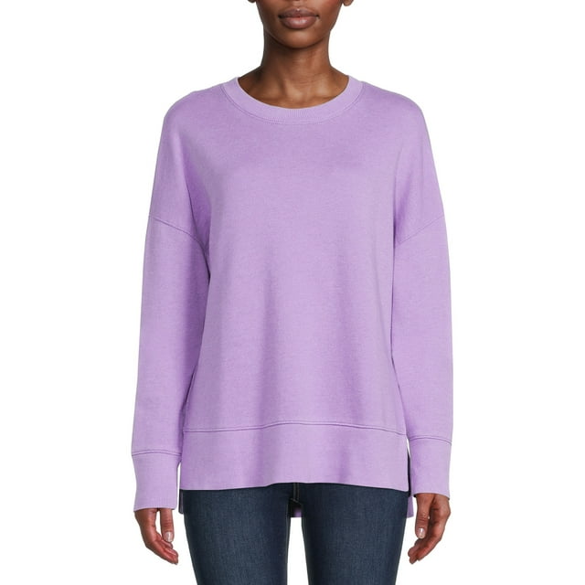 Time and Tru Women's Crewneck Sweatshirt - Walmart.com