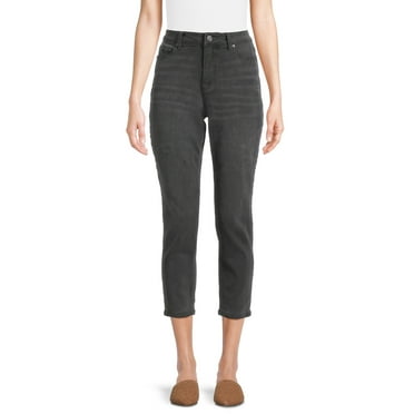 Time and Tru Women's High Rise Slim Bootcut Jeans - Walmart.com