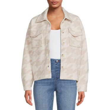 Time and Tru Women's Shacket - Walmart.com