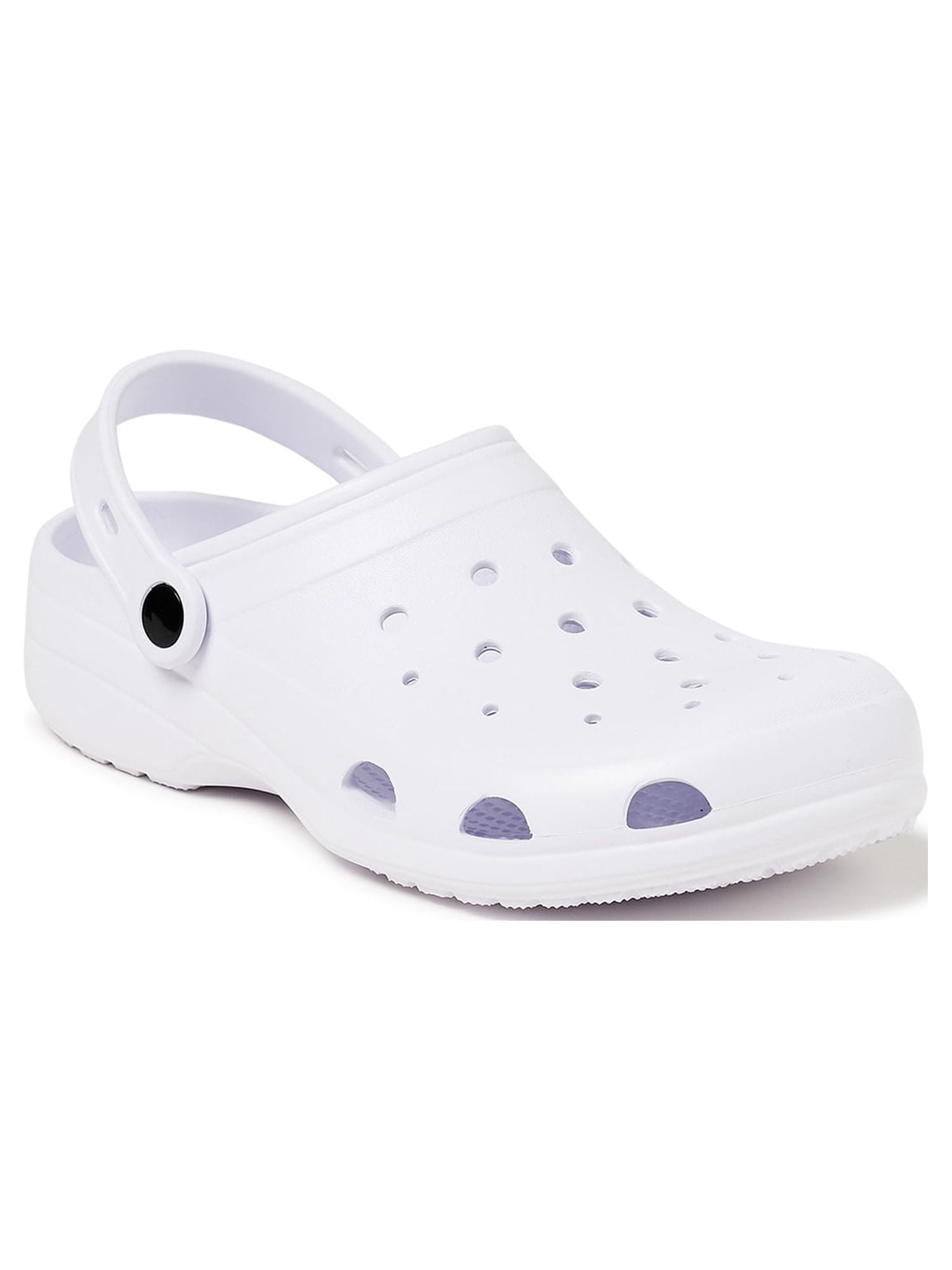 Time and Tru Women's EVA Clog Shoes, Slip-On, Casual, Black, Size 7 ...