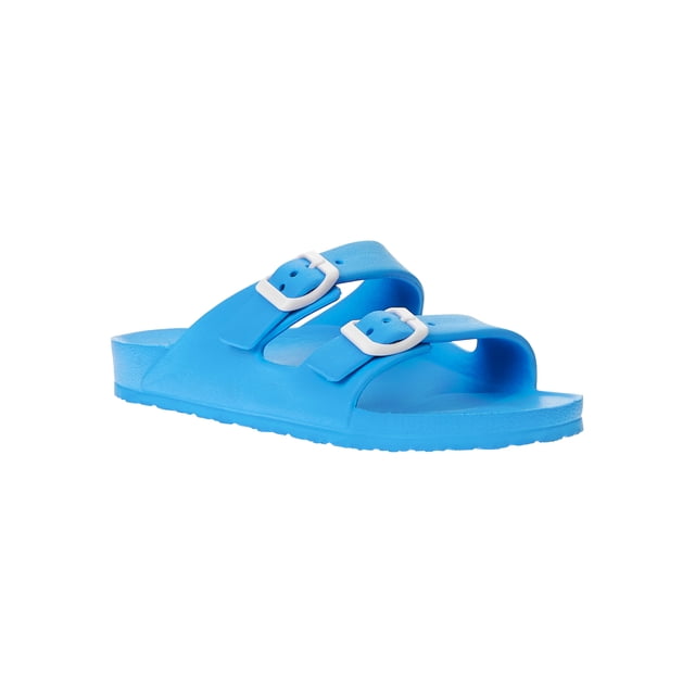 Time and Tru Women's Eva Buckle Sandals - Walmart Business Supplies
