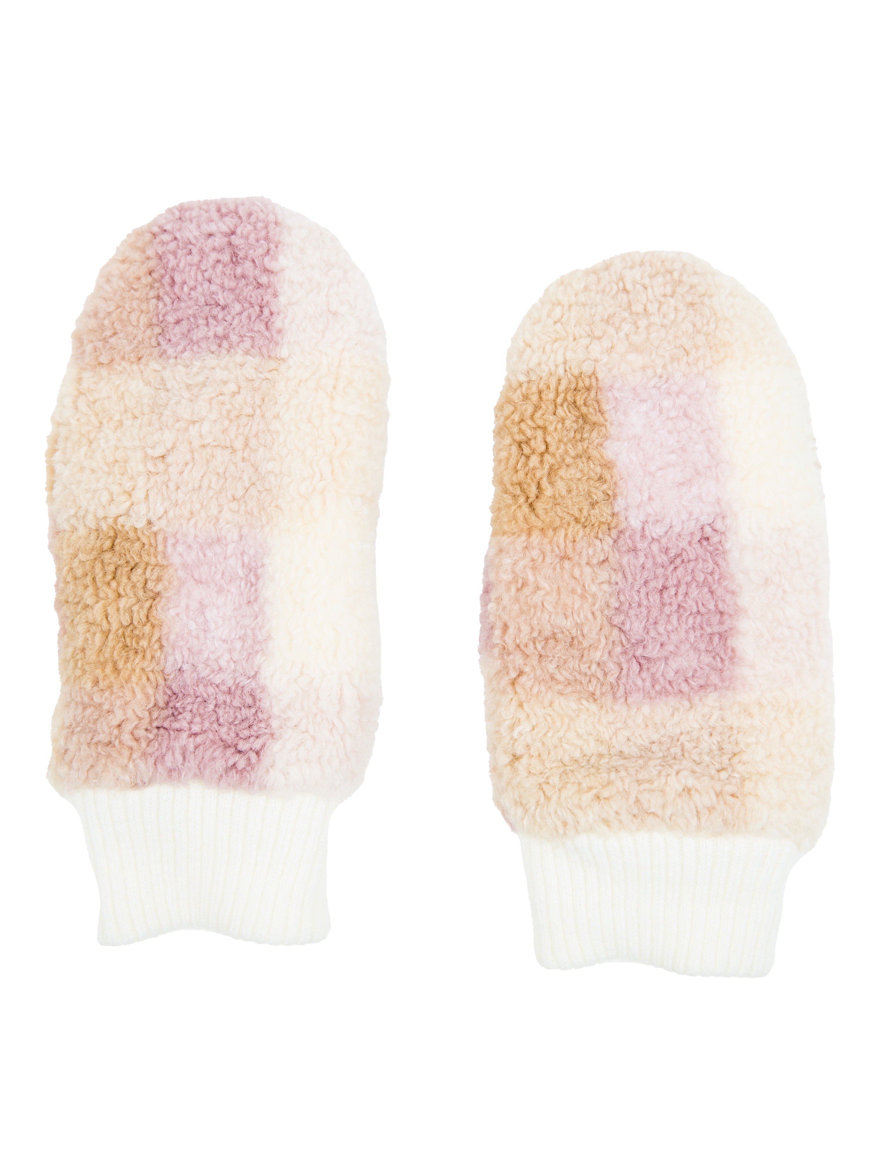 Time and Tru women's Faux Shearling Mittens - Walmart.com