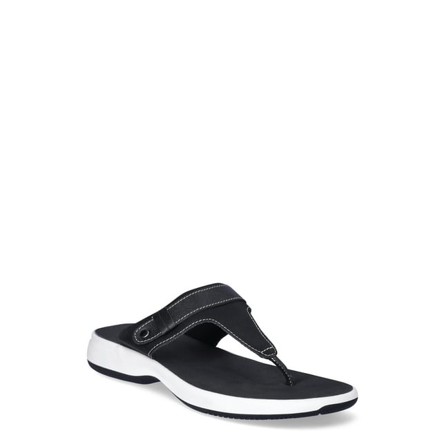 Time and Tru women's Flat Flip Flop - Stylish Beach Sandal - Walmart.com