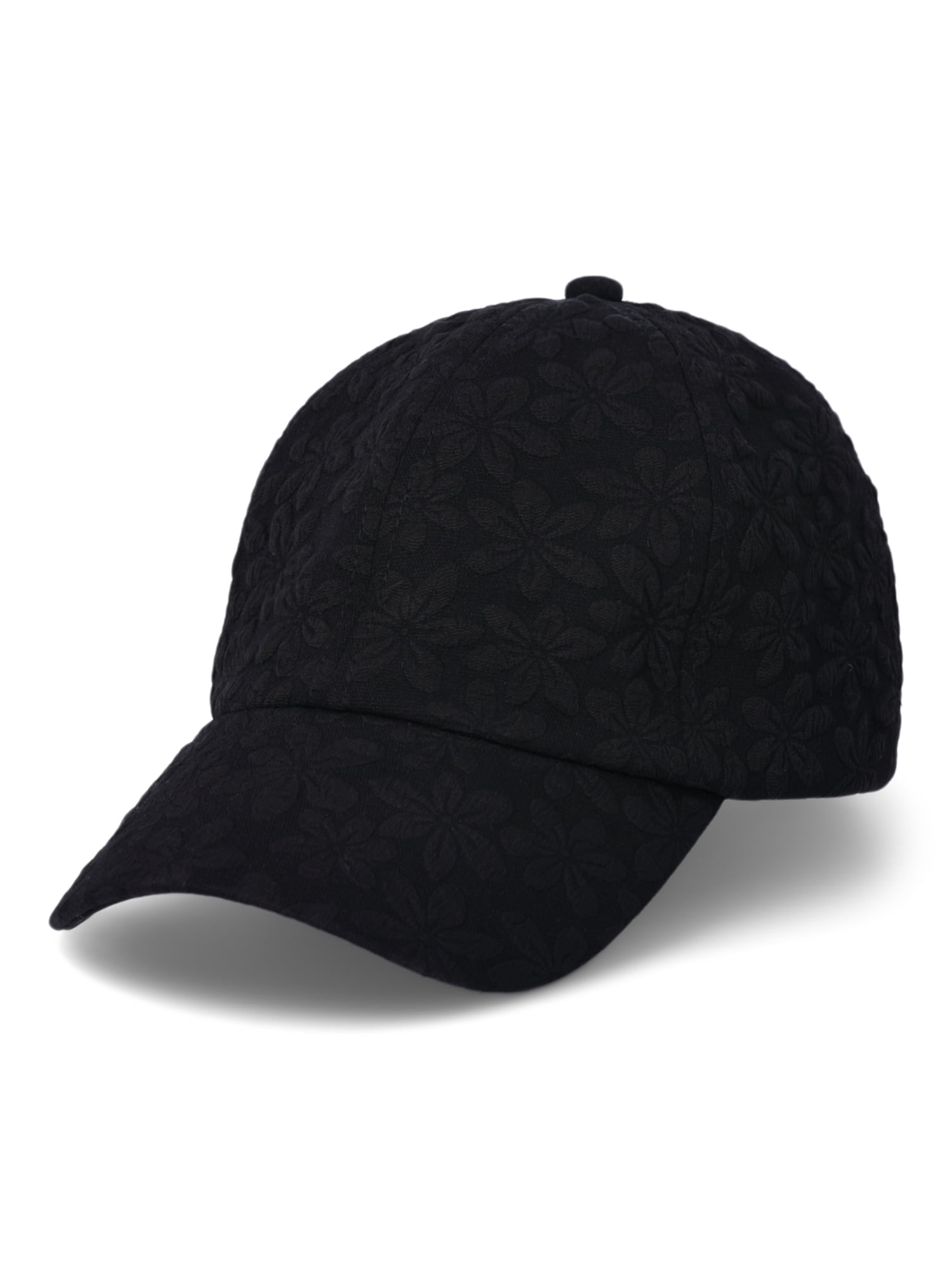 Time and Tru Women’s Floral Quilted Baseball Hat - Walmart.com