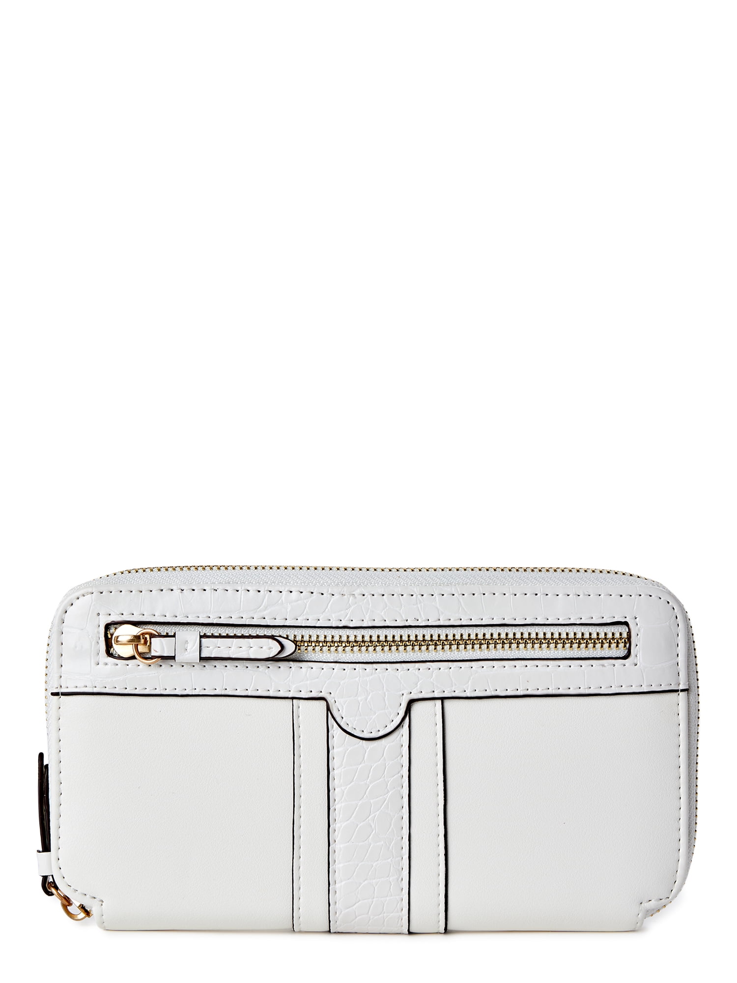 Time and Tru Women's Freda Wallet, Winter White - Walmart.com