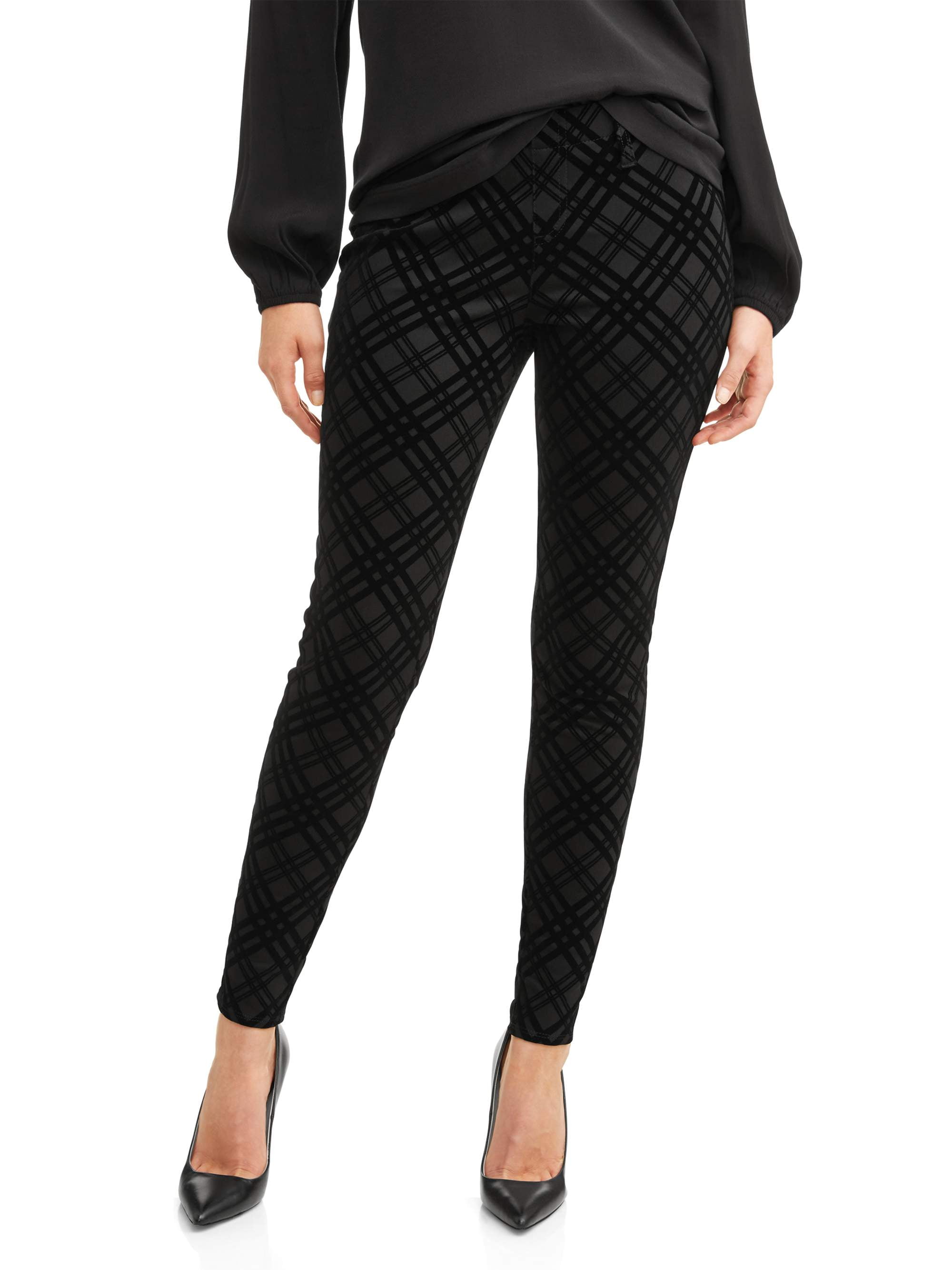 Time and Tru Women's Full Length Soft Knit Color Jeggings - Walmart.com