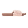 Time and Tru Women's Fur Slide - Walmart.com
