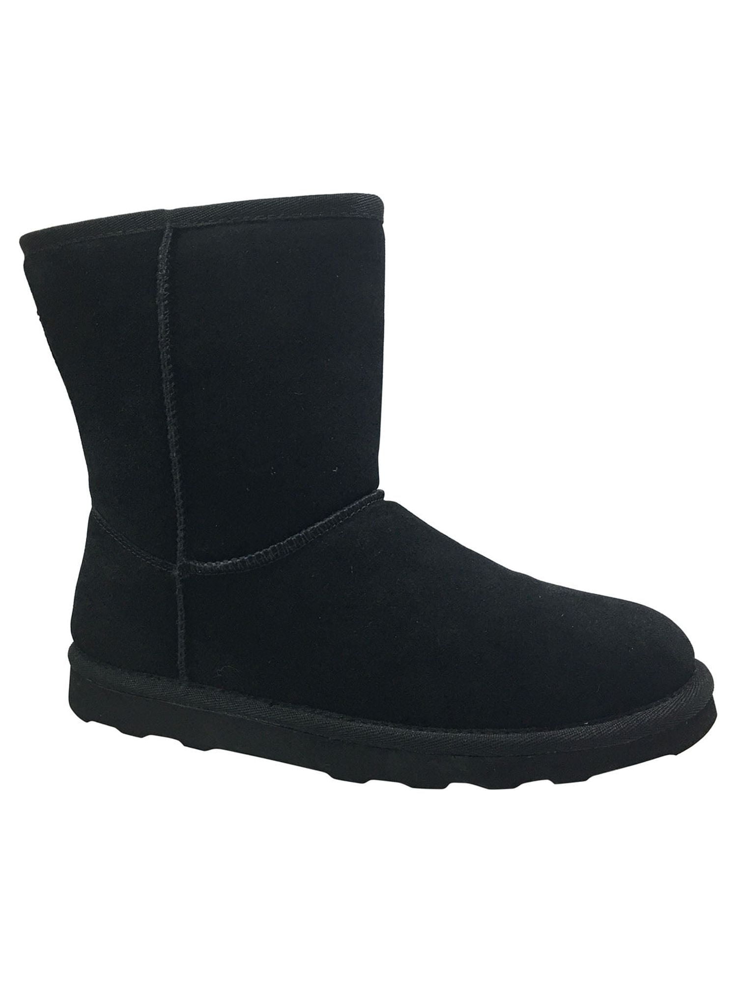 Time and Tru Women's Genuine Suede Boots - Walmart.com