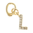 Time and Tru Women's Goldtone Initial Letter Charm, 1 Piece - Walmart.com