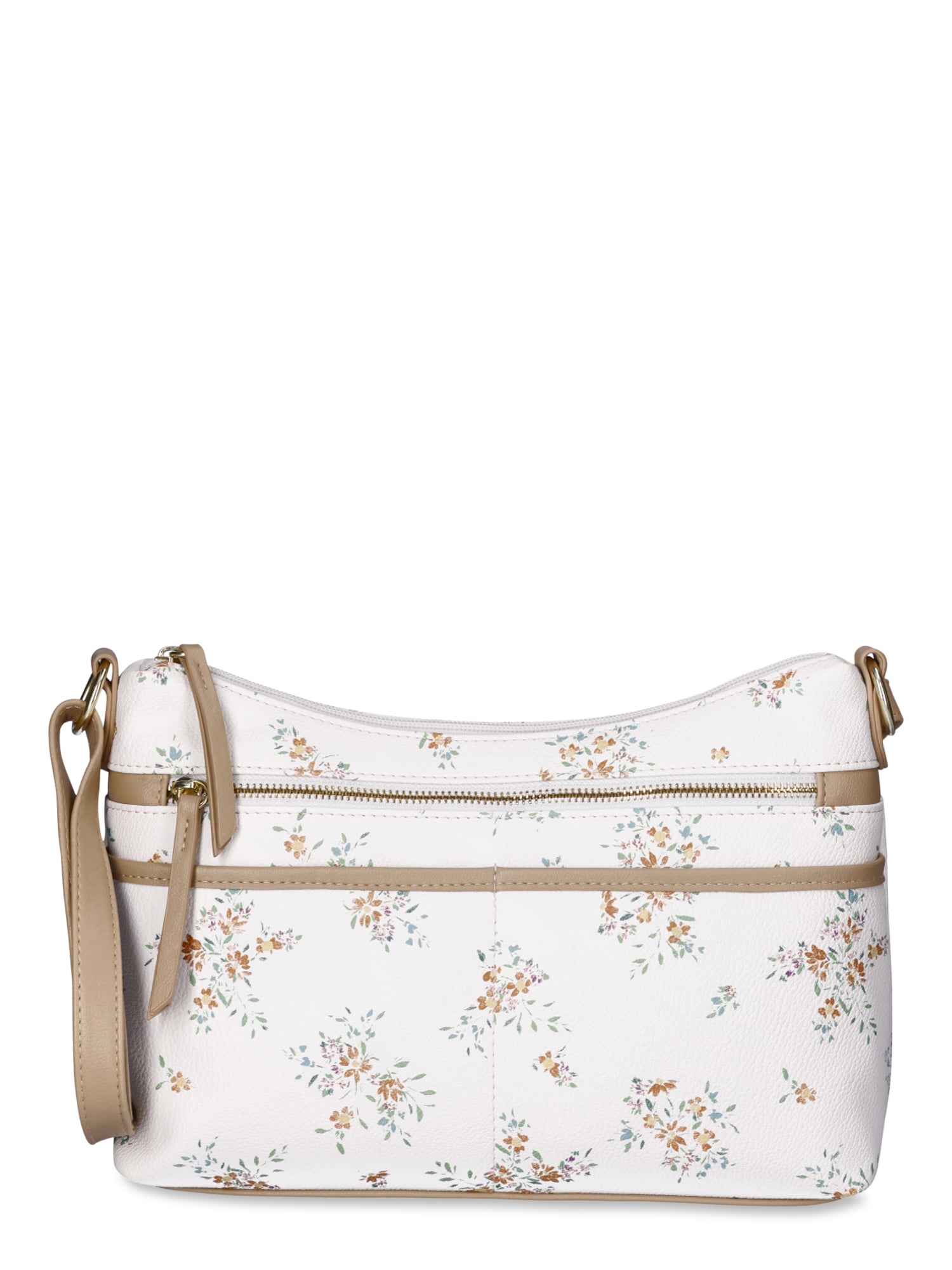 Time and Tru Women's Hallie Crossbody Shoulder Bag, Floral - Walmart.com
