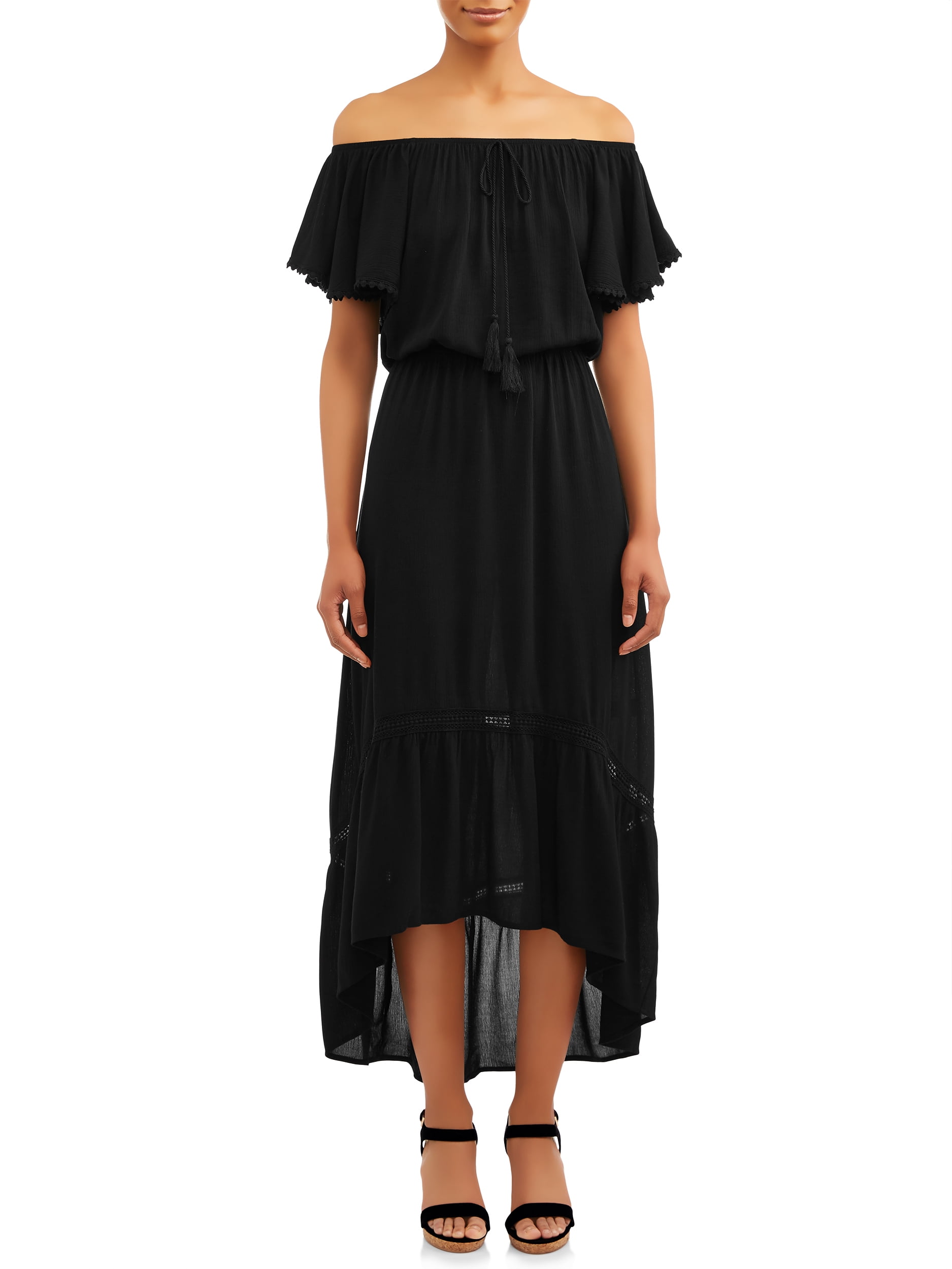 Time and Tru Women's Hi Lo Dress - Walmart.com