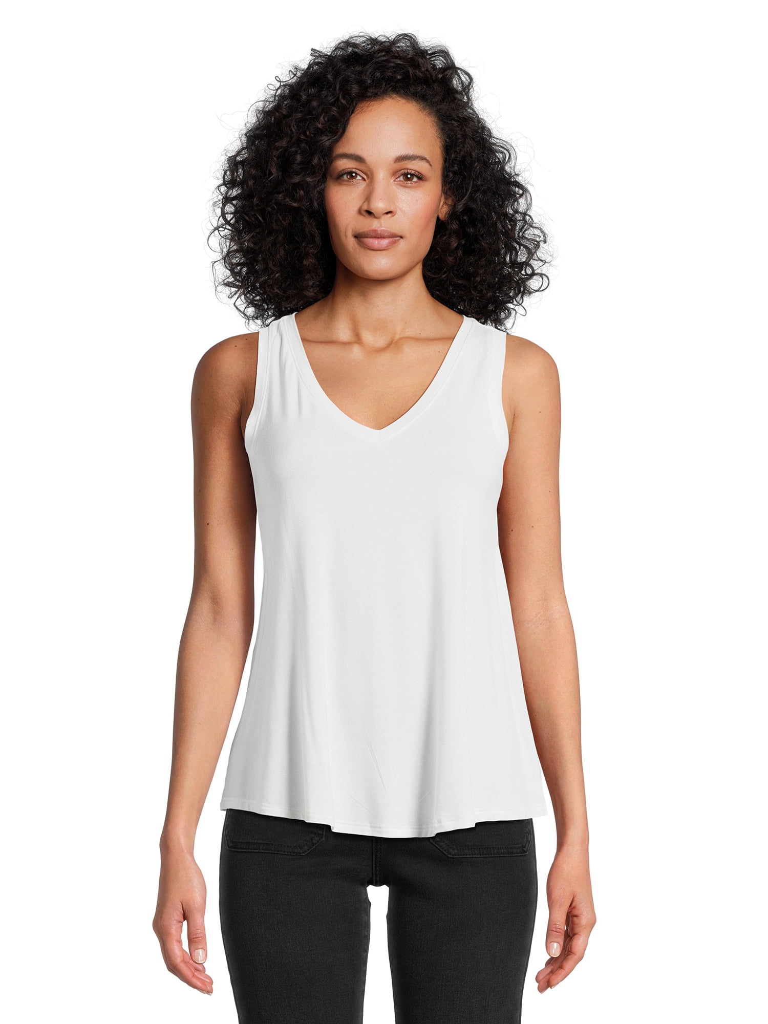 Time and Tru Women's Hi-Low Tank Top, Sizes S-XXXL - Walmart.com