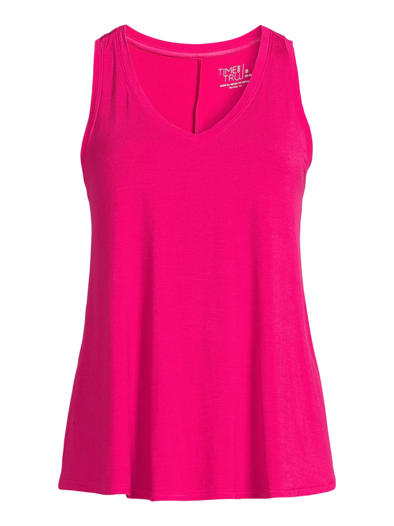 Time and Tru Women's High Low Tank Top, 2-Pack, Sizes S-XXXL - Walmart.com