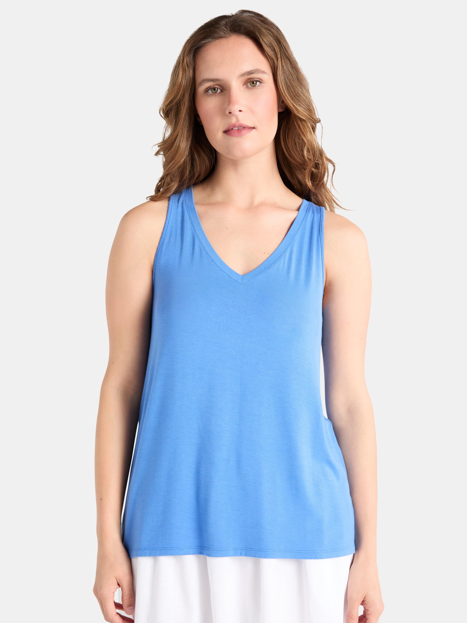 Time and Tru Women's High Low Tank Top, Sizes XS-XXXL - Walmart.com