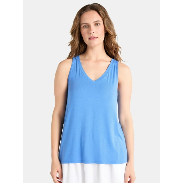 Time and Tru Women's High Low Tank Top, Sizes XS-XXXL - Walmart.com