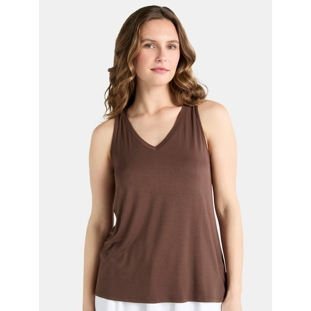 Time and Tru Women's High Low Tank Top, Sizes XS-XXXL - Walmart.com