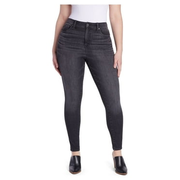 Time and Tru Women's High Rise Skinny Jeans, 29" Inseam for Regular ...