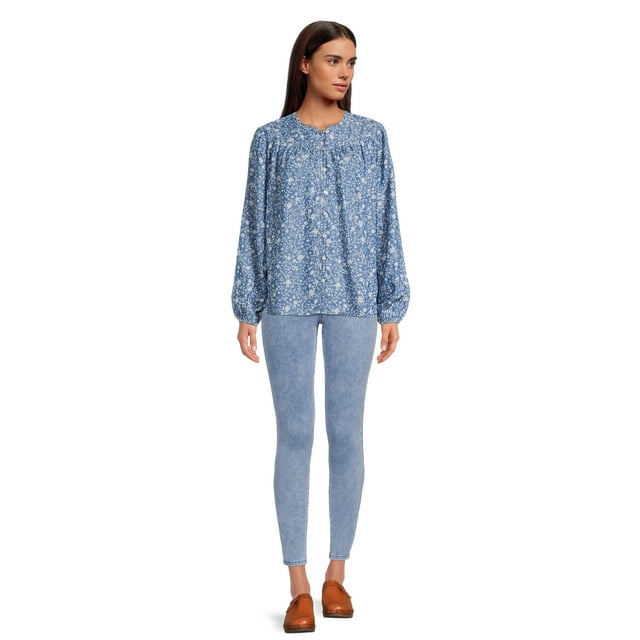 Time and Tru Women's High Rise Jeggings, 29" Inseam, Sizes XS-XXL ...