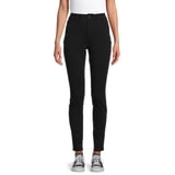 Time & Tru Women's High Rise Skinny Jeans - Stretch Denim - Casual Wear ...