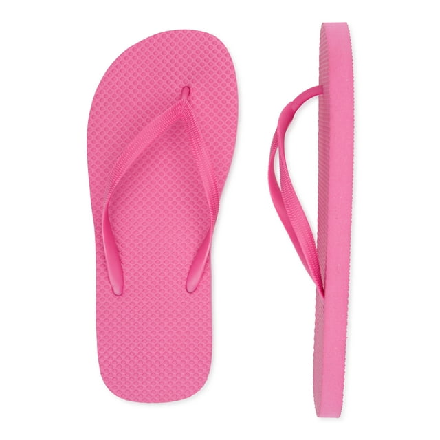 Time and Tru Women's Jelly Flip Flops - Walmart.com