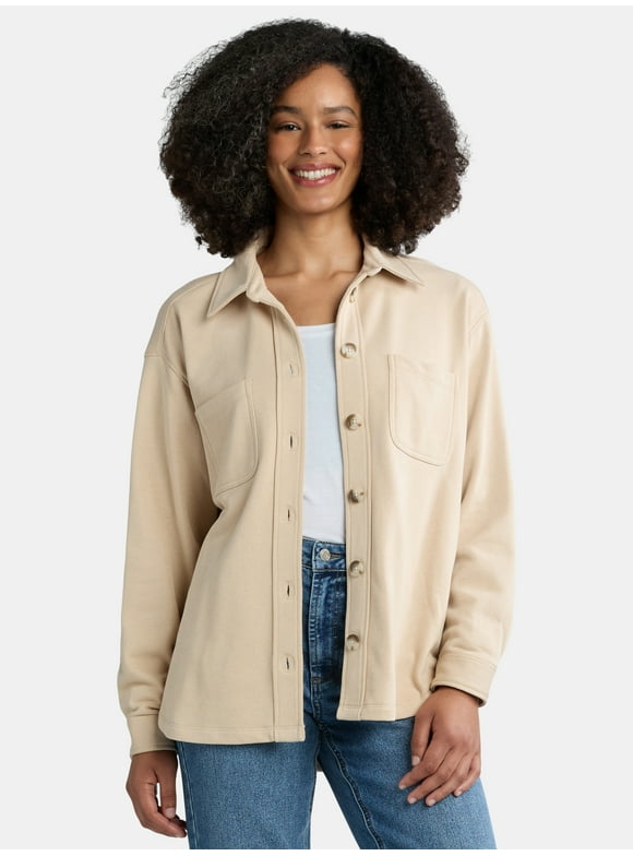 Womens Shackets in Womens Coats - Walmart.com