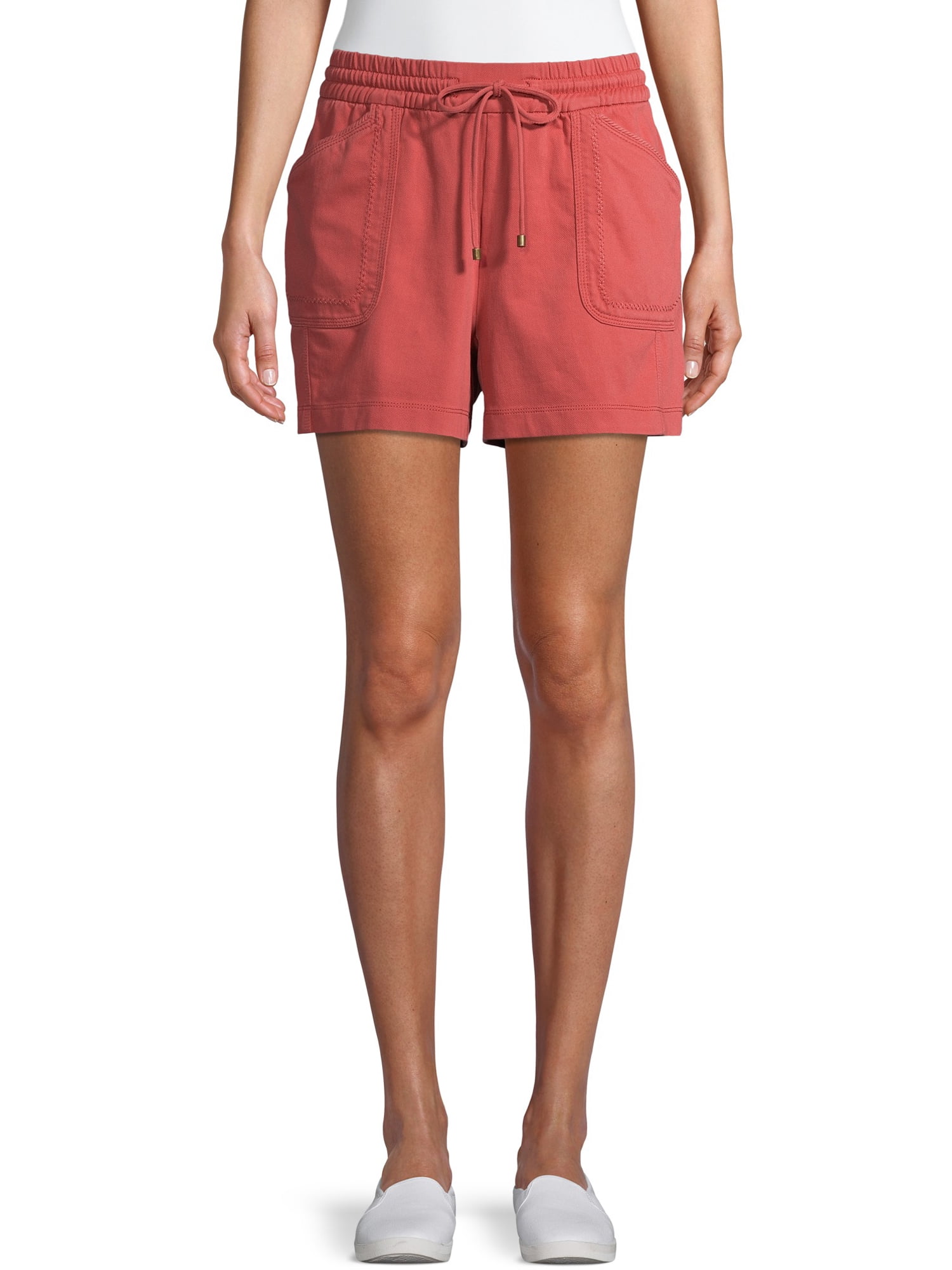 Time and Tru Women's Knit Shorts - Walmart.com