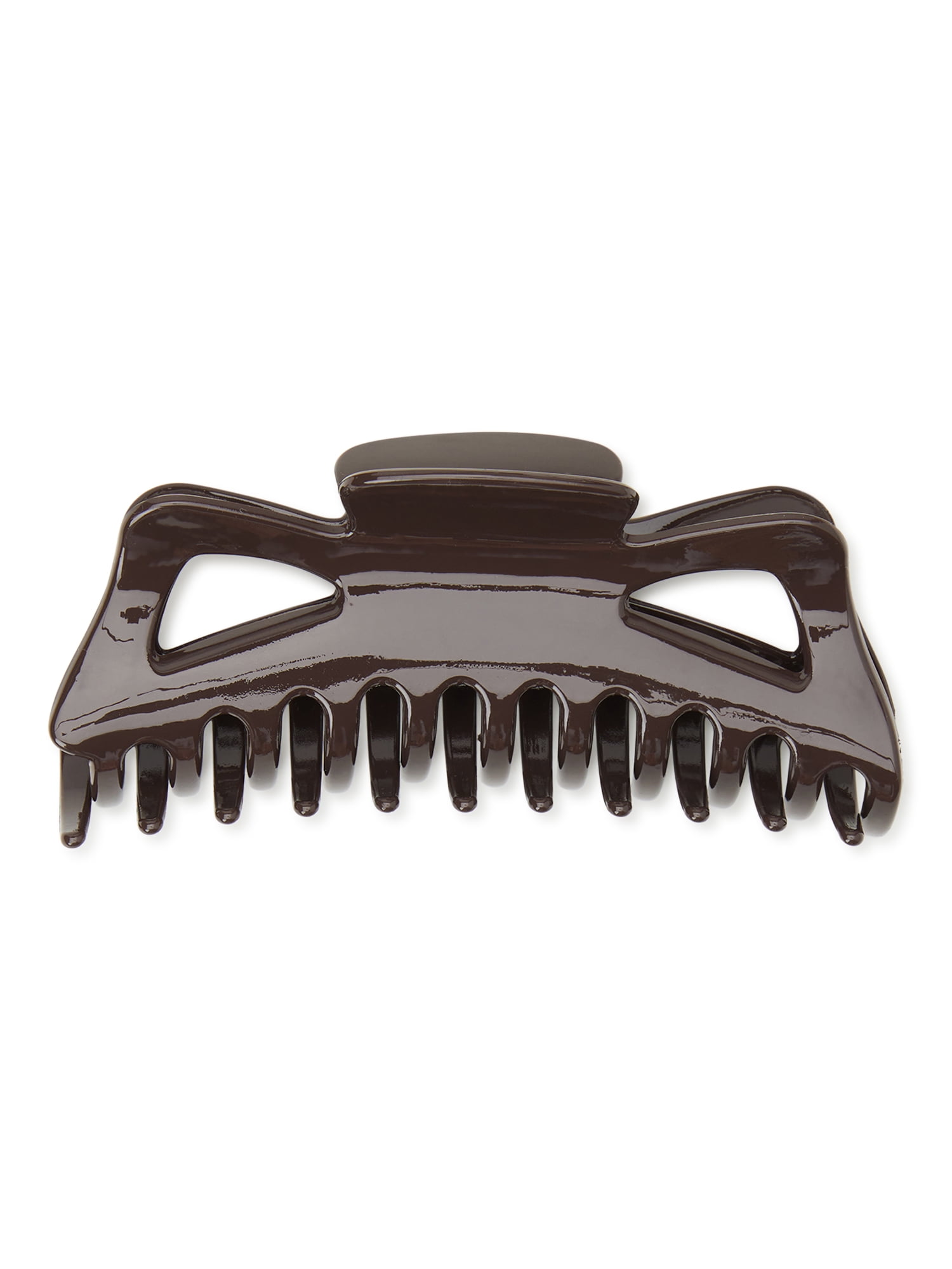 Time and Tru Women's Large Hair Claw Clip, Brown - Walmart.com