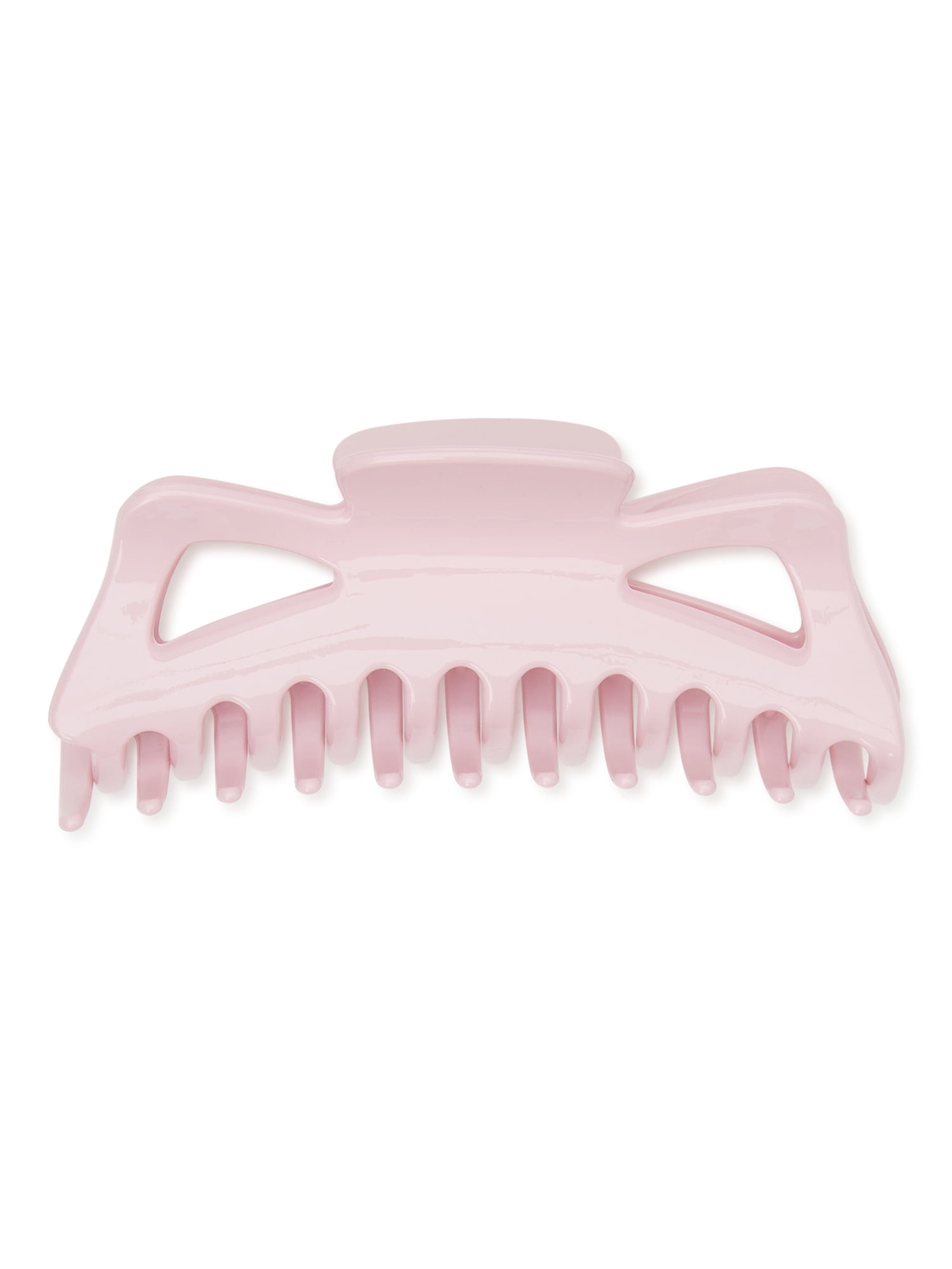 Time and Tru Women's Large Hair Claw Clip, Pink - Walmart.com
