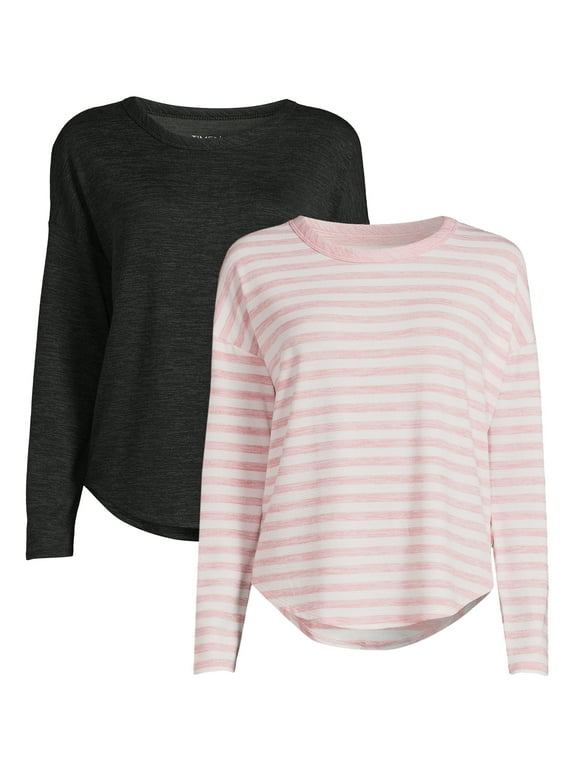 Time and Tru Womens Tops in Womens Clothing - Walmart.com