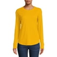 Time And Tru Womens Long Sleeve Thermal T Shirt