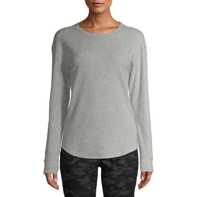 Time And Tru Womens Long Sleeve Thermal T Shirt