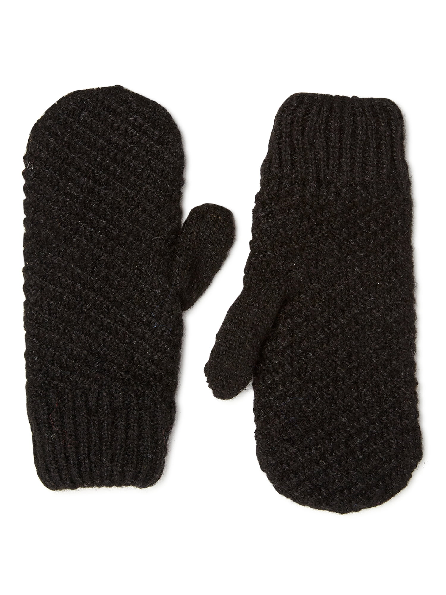 Time and Tru Women's Marled Mittens - Walmart.com