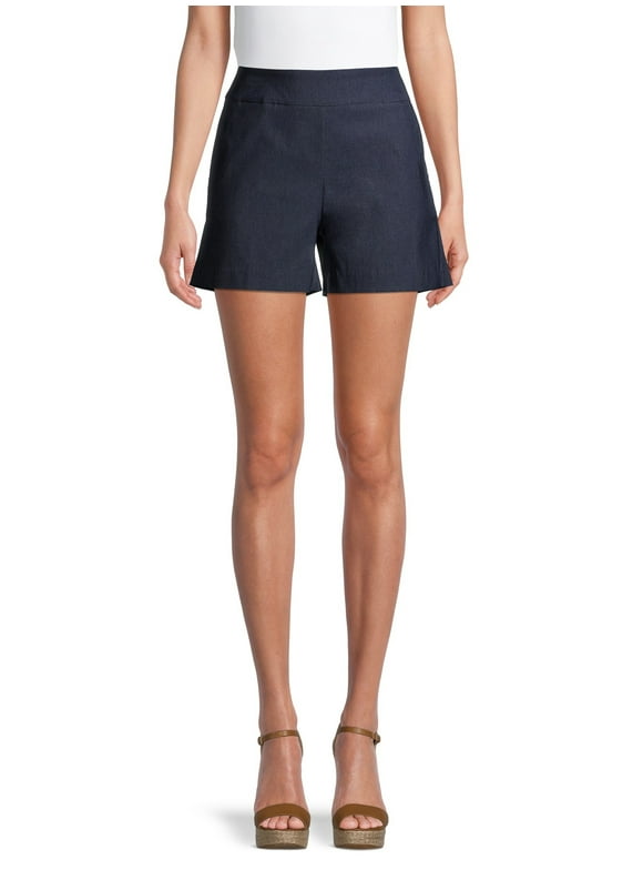 Time and Tru Womens Shorts in Womens Clothing - Walmart.com