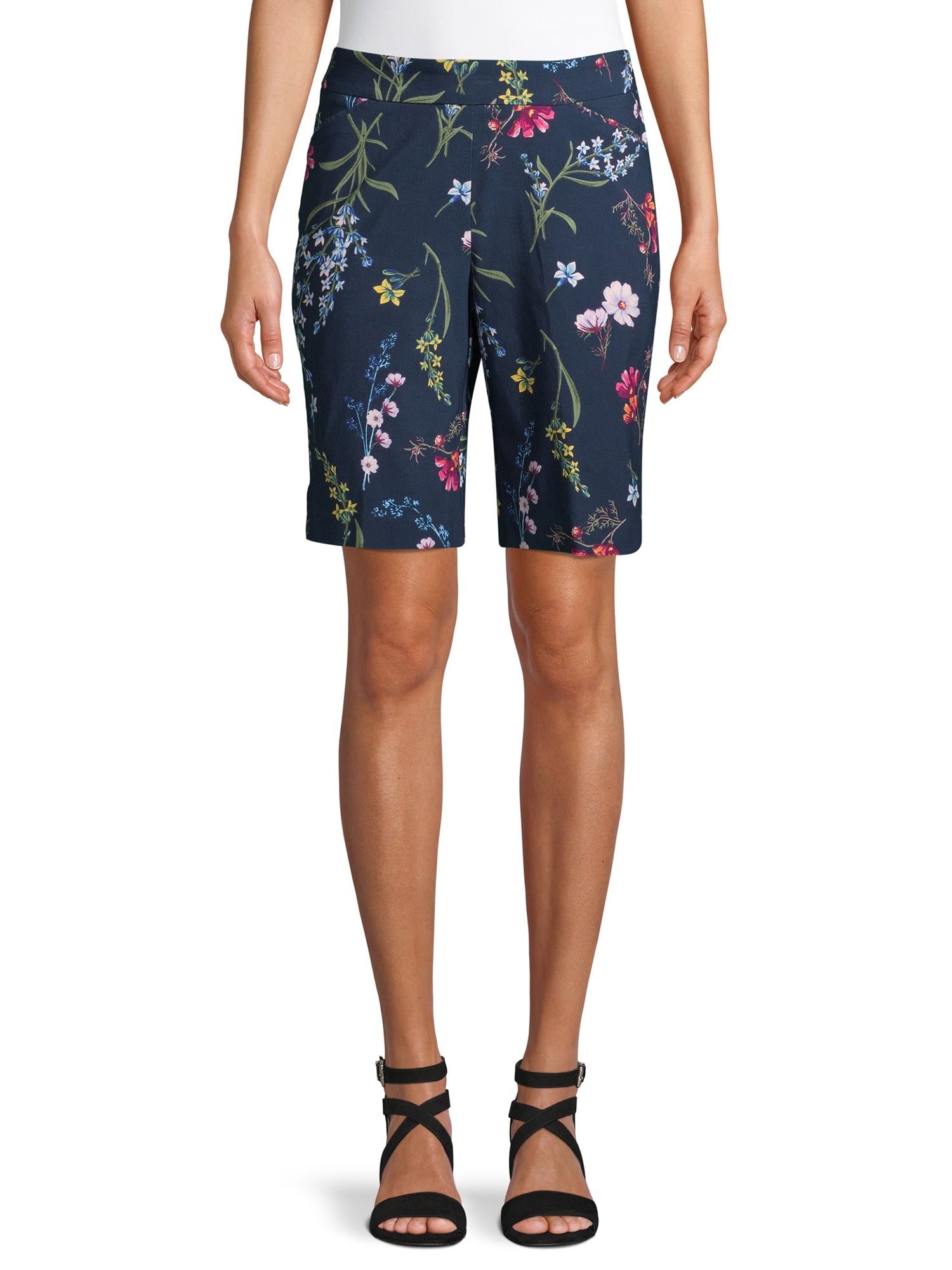 Time and Tru Women's Millennium Bermuda Shorts - Walmart.com