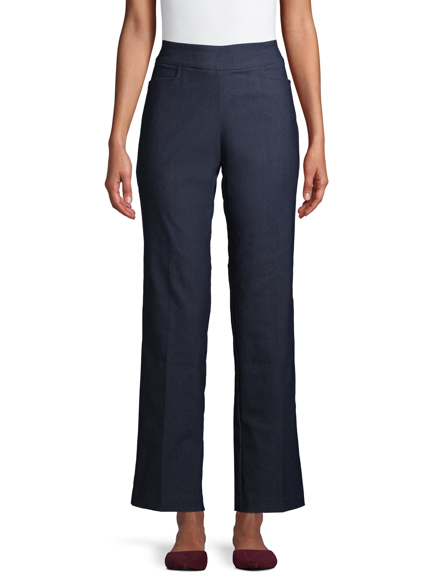 Time and Tru Women’s Millennium Pull-On Pants - Walmart.com