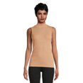 Time and Tru Women's Mock Neck Tank Top - Walmart.com