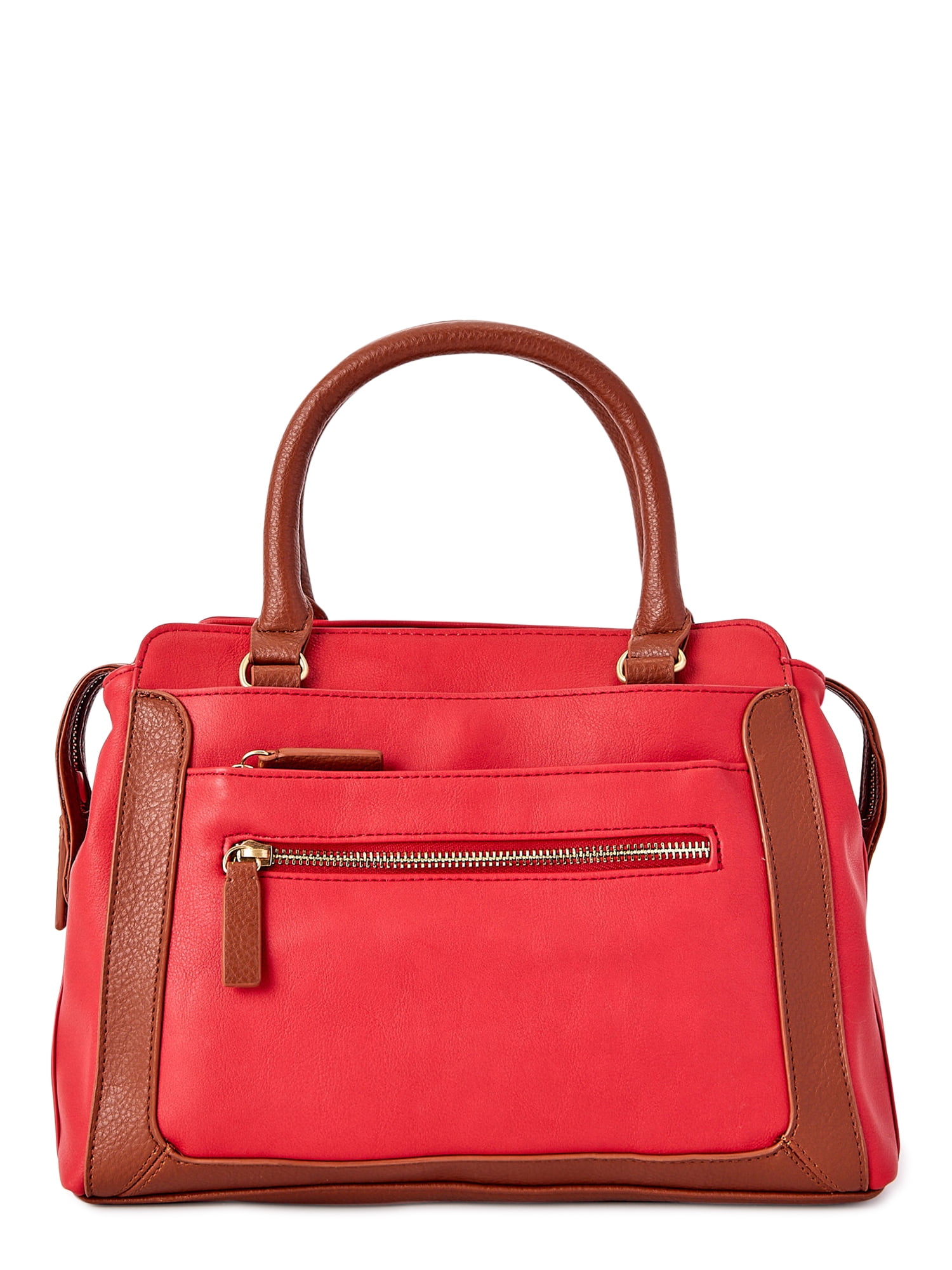 Time and Tru Women's Multi-Compartment Marli Convertible Satchel ...