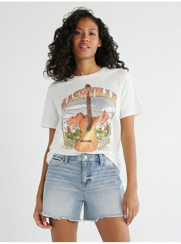 Time and Tru Womens Tops in Womens Clothing - Walmart.com