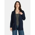Time and Tru women's Open Front Cardigan Sweater XS-XXXL - Walmart.com