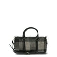 Time and Tru Women's Plaid Barrel Crossbody Bag, Black - Walmart.com