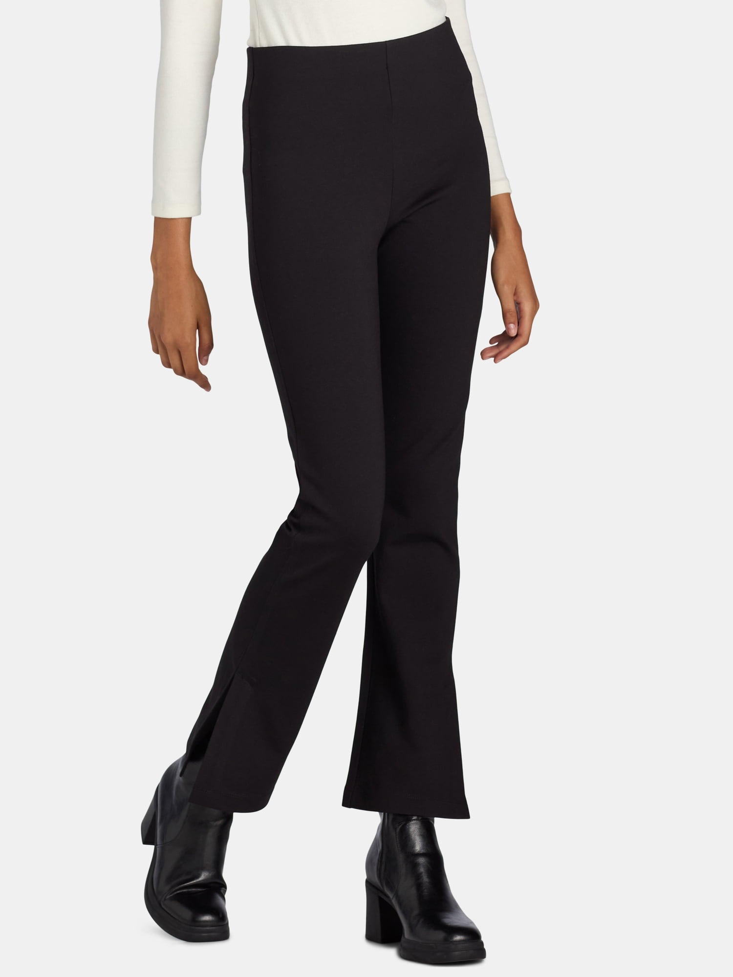 Time And Tru Womens Ponte Bootcut Pants Size Xs Xxxl