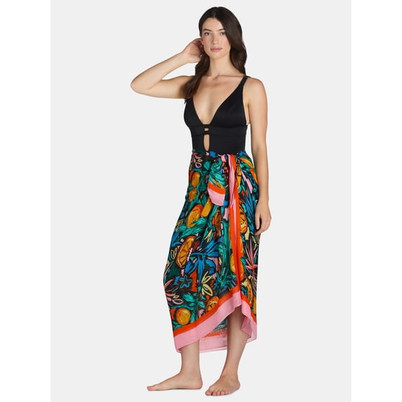 Time and Tru women's Print Pareo - Walmart.com