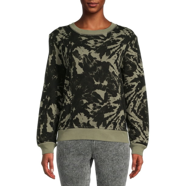 Time and Tru Women's Print Sweatshirt - Walmart Business Supplies
