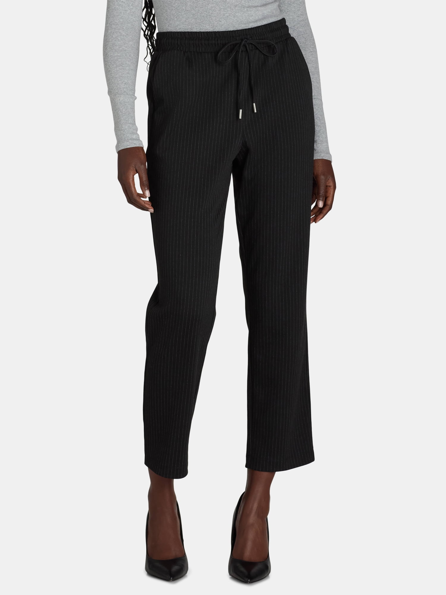Time and Tru women's Pull-On Knit Drawstring Pants - Walmart.com