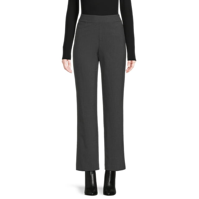 Time and Tru Women's Pull On Pants With Pockets, 31" and 29" Inseams ...