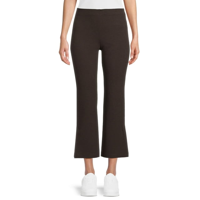 Time and Tru Women's Pull on Bootcut Ponte Pants, Available 30" and 28 ...