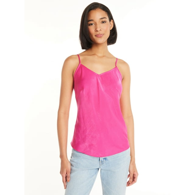 Time and Tru Women's Woven Adjustable Strap Cami, XS-XXXL - Walmart.com
