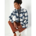 Time and Tru Women’s Shacket - Walmart.com