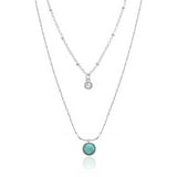 Time and Tru Women's Silvertone Layered Necklace, 1 Piece - Walmart.com