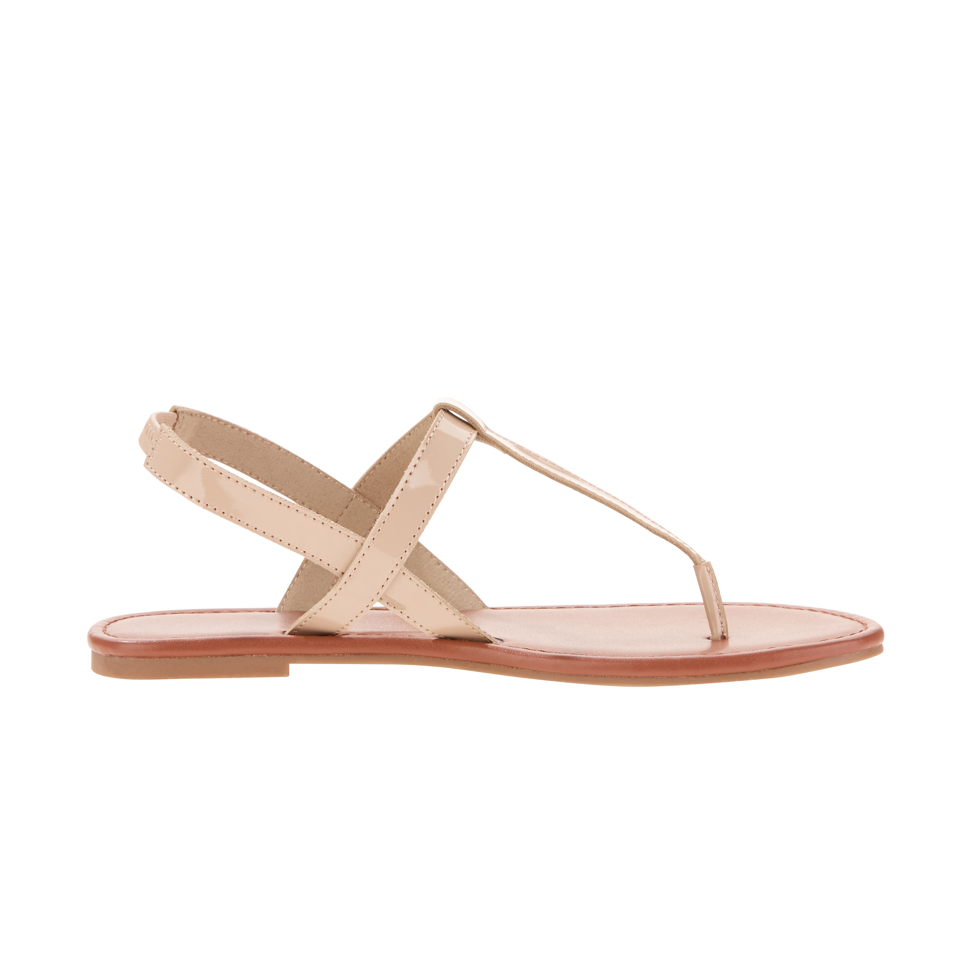 Time and Tru Women's Simple Thong Sandal - Walmart.com